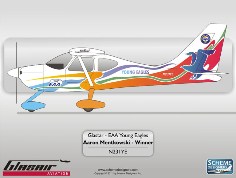 Glasair Glastar N231YE - Scheme Designers 201-569-7785