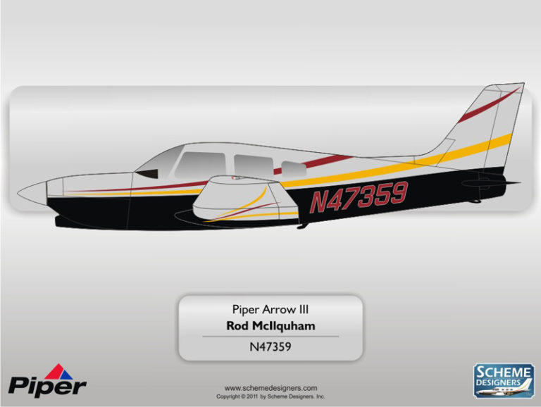Piper Arrow III N47359 - Scheme Designers 201-569-7785
