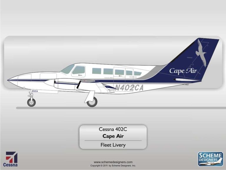 Cape Air C402C - Scheme Designers 201-569-7785