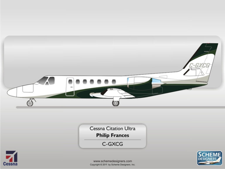 Cessna Citation Ultra C-GXCG - Scheme Designers 201-569-7785