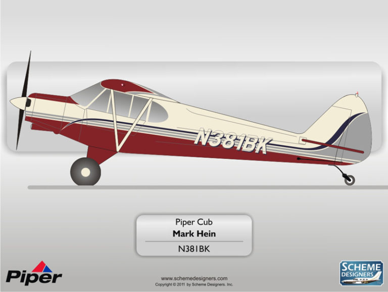 Piper Cub N381BK - Scheme Designers