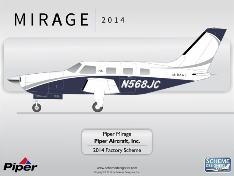 Piper Mirage Factory Scheme 2014 - Scheme Designers 201-569-7785