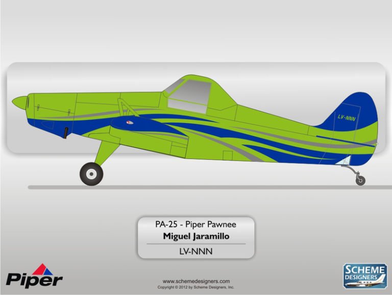 Piper Pawnee LV-NNN - Scheme Designers 201-569-7785