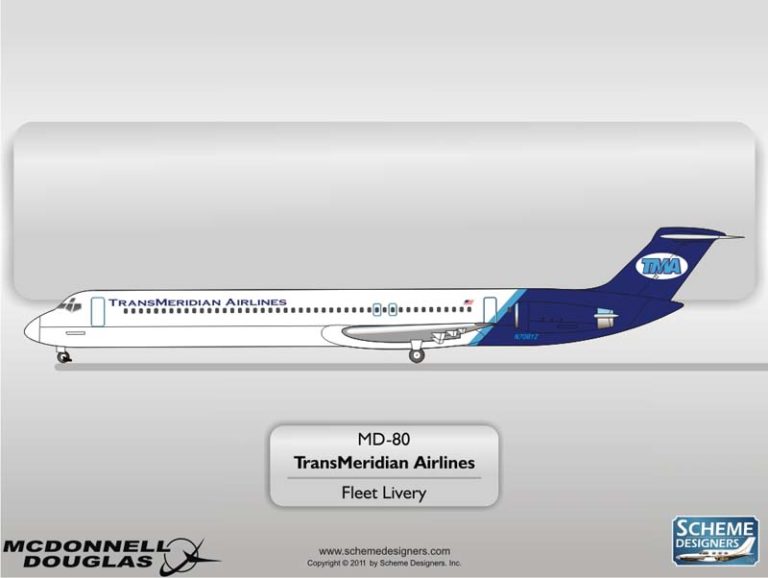 Trans Meridian MD-80 - Scheme Designers 201-569-7785