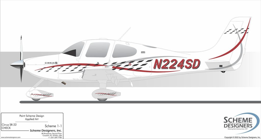 Cirrus Applied Art - Eye Catching Replacement Decals for your Cirrus