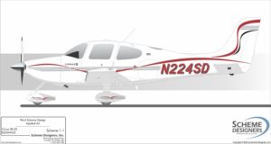 Cirrus Applied Art - Eye Catching Replacement Decals for your Cirrus