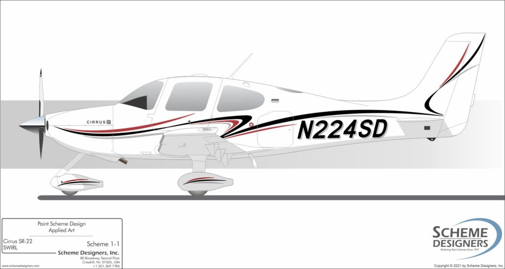 Cirrus Applied Art - Eye Catching Replacement Decals for your Cirrus